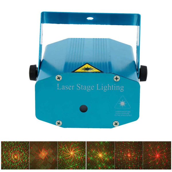 Mini proiector laser cu 5 proiectii pentru Craciun - Tenq.ro
