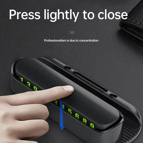 Placuta numar telefon parcare, pentru parbriz - Tenq.ro